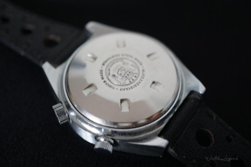 Rare Breitling Sicura Alarm, 38mm, vintage swiss watch 70-80s cal.5008 ...