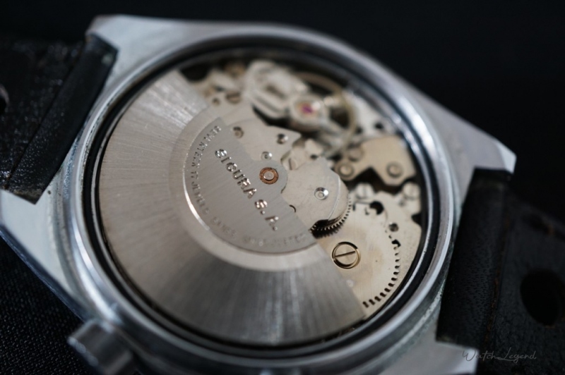 Rare Breitling Sicura Alarm, 38mm, vintage swiss watch 70-80s cal.5008 ...