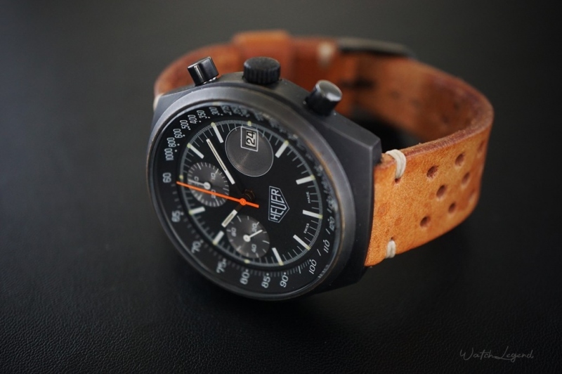 Heuer 13-1 pvd, valjoux 7765 avec service