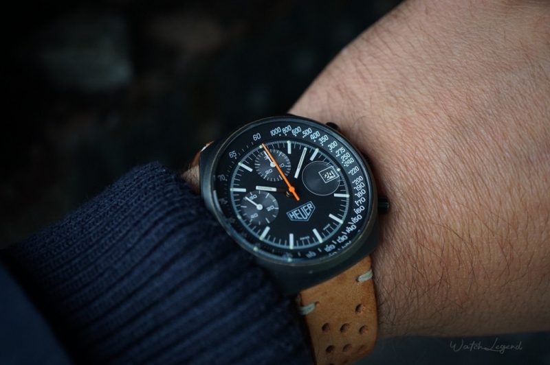 Heuer 13-1 pvd, valjoux 7765 avec service