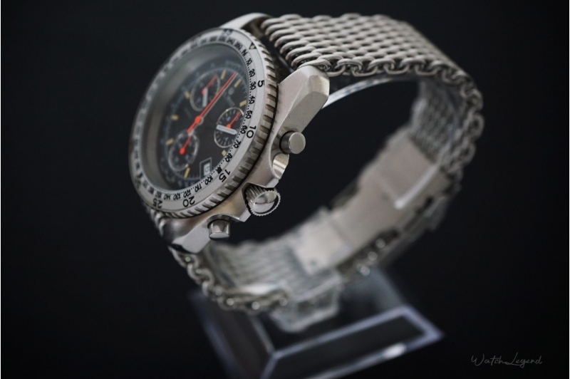 Jean Paul Monet , Monnin case chronograph, 70s
