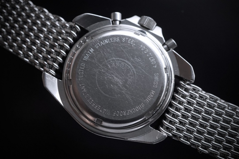 Jean Paul Monet , Monnin case chronograph, 70s