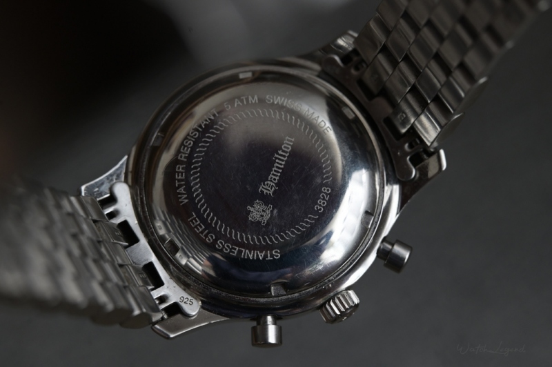 Hamilton khaki field chronograph 3828, valjoux 7750