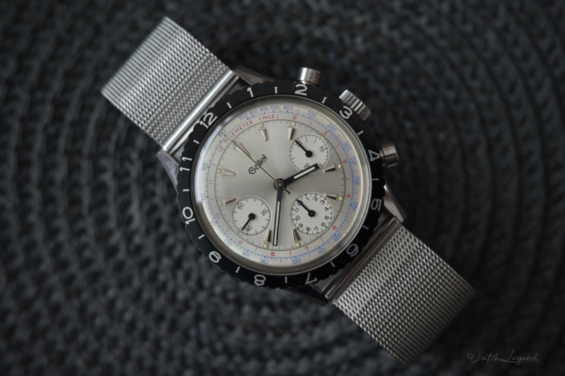 Gallet MultiChron Pilot Chronograph, valjoux 72