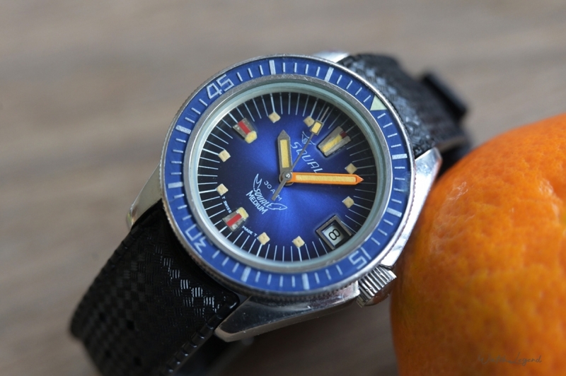 Squale Medium 30ATM, vintage diver, 36mm