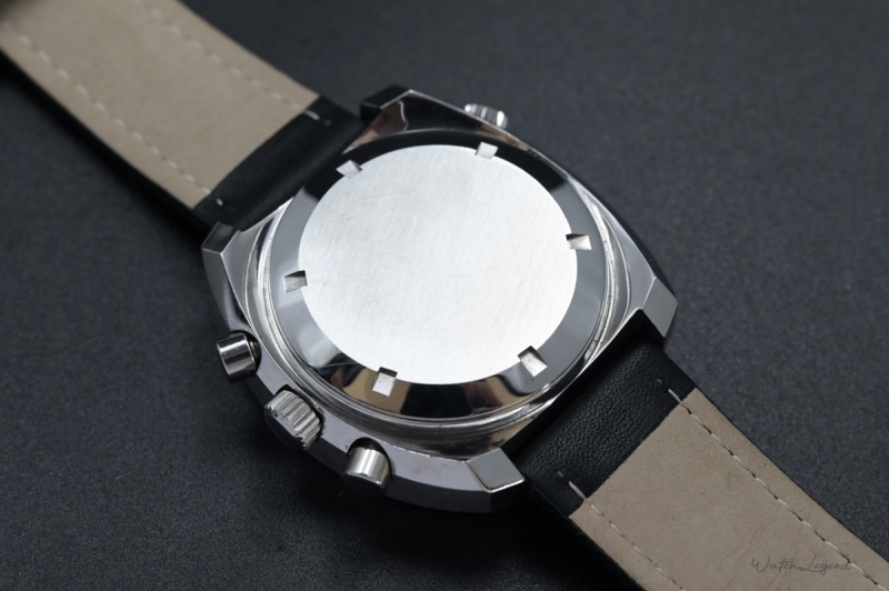 Rotary 43mm Super Compressor chronograph, cal. Lemania 1341, 70s