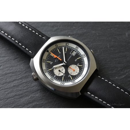 Rotary 43mm Super Compressor chronograph, cal. Lemania 1341, 70s