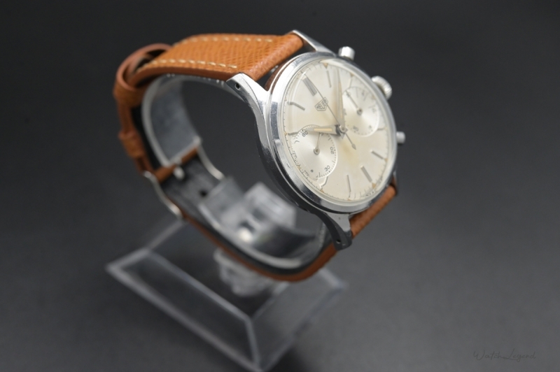 Heuer Big Eyes jumbo 37mm, ref 3336, valjoux 22