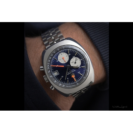 Bucherer chronograph 9803, Lemania 1340, 80s