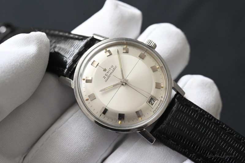 Zenith two tone sector dial, cal.2542pc, 70s