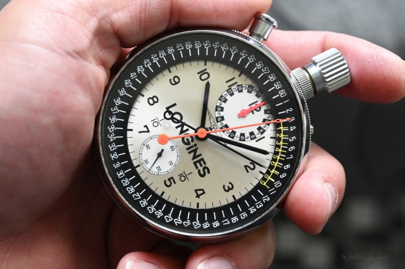 LONGINES Chronograph Rattrapante, Cal.262 1/10 Split-Second, nonius ...