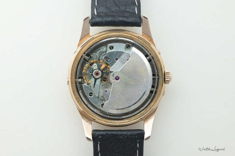 Musette triple calendar moonphase, Felsa 693 Bidynator, 50s
