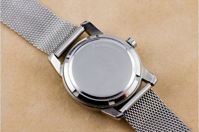 Omega seamaster tropical dial, calibre 354 bumper, 1952