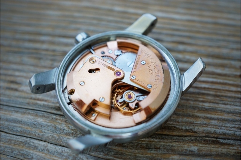 Omega seamaster tropical dial, calibre 354 bumper, 1952